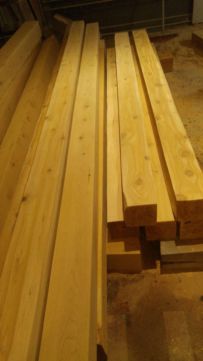 Cedar 4x4 12" foot smooth finish – Mantles&stones